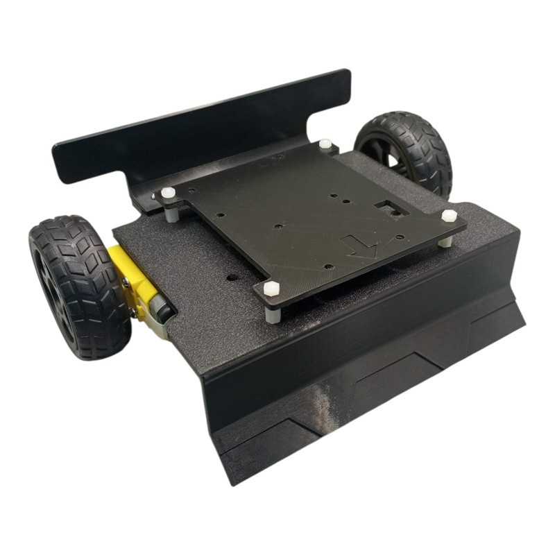 CHASIS MINI SUMO IMPRESO 3D NAVAJAS